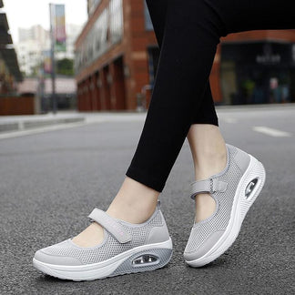 Women's stretchable breathable lightweight walking shoes – precious shoes