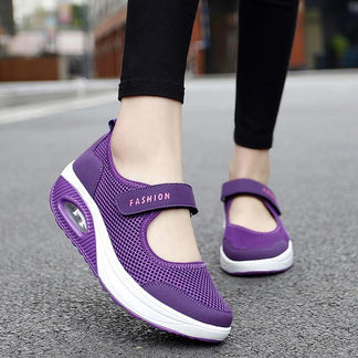 Women's stretchable breathable lightweight walking shoes – precious shoes