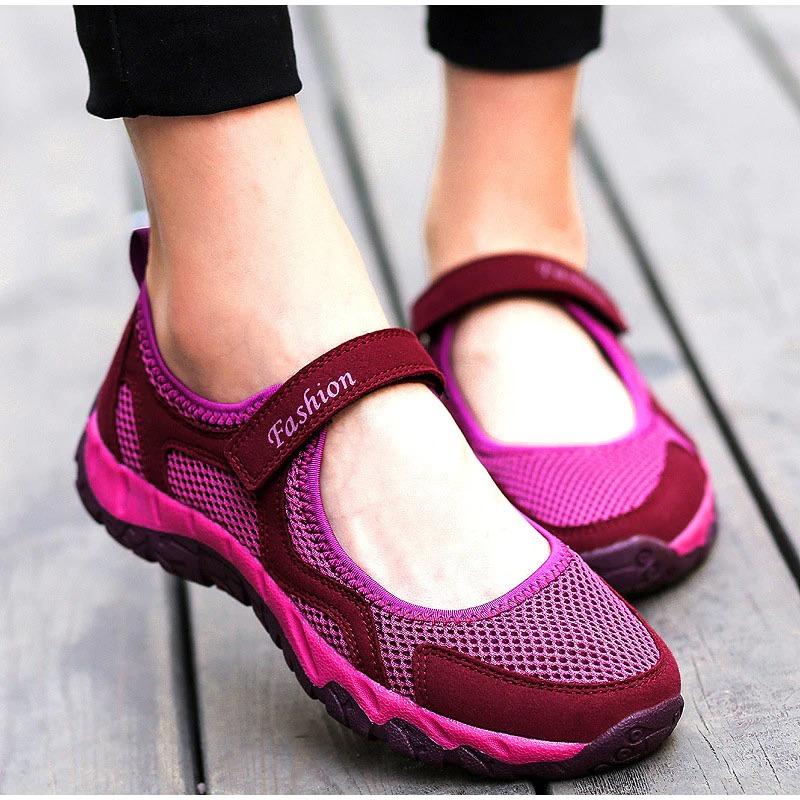 New stretchable breathable lightweight walking shoes – precious shoes